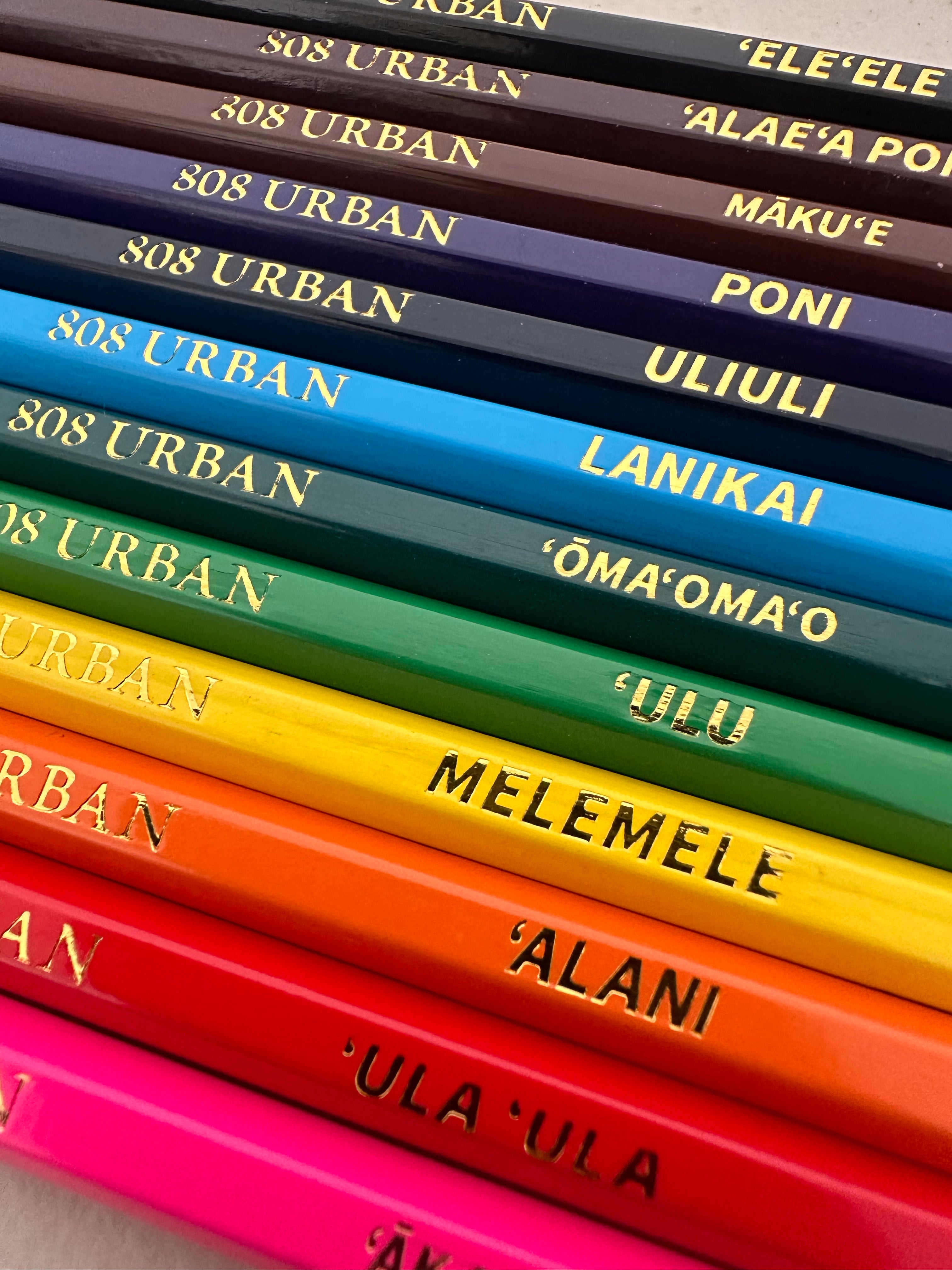 Waiho’olu’u Coloring Pencils – 808 Urban